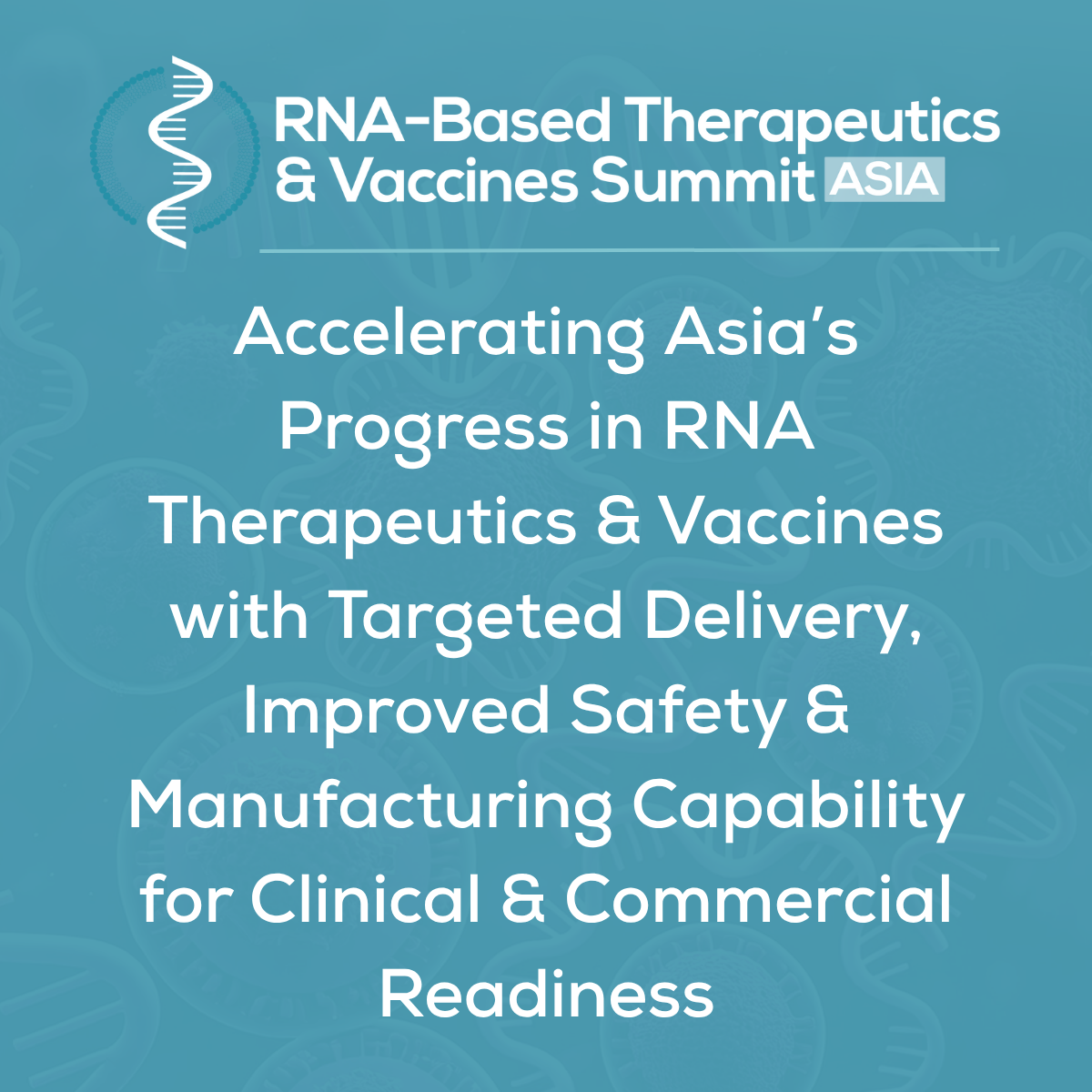 Media Partners | RNA-Based Therapeutics & Vaccines Summit Asia
